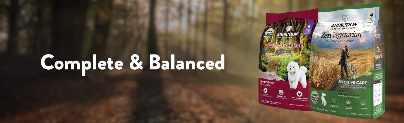Complete and Balanced (Dog) – Addiction Pet Australia